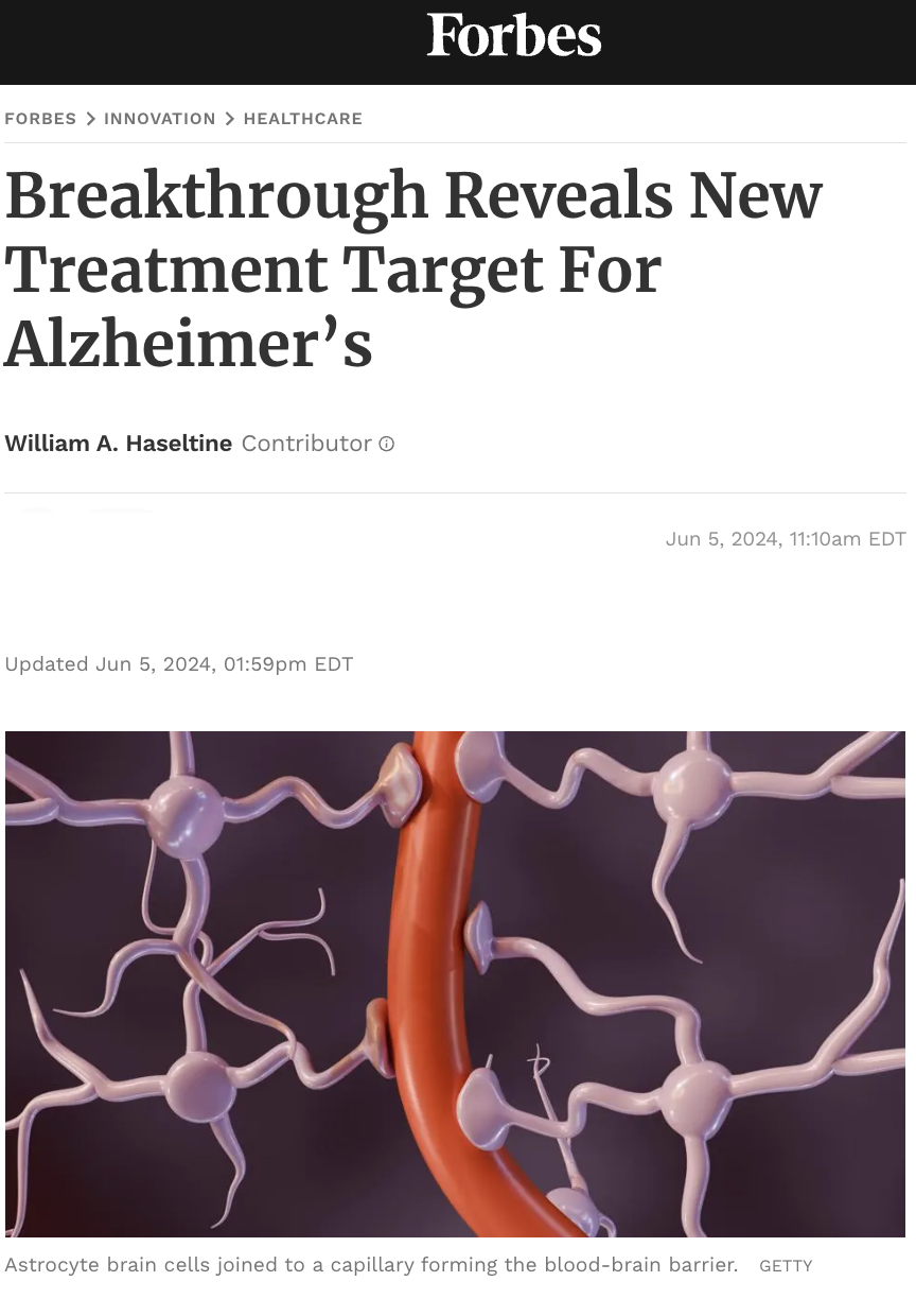 Breakthrough Reveals New Treatment Target For Alzheimer’s – ACCESS ...