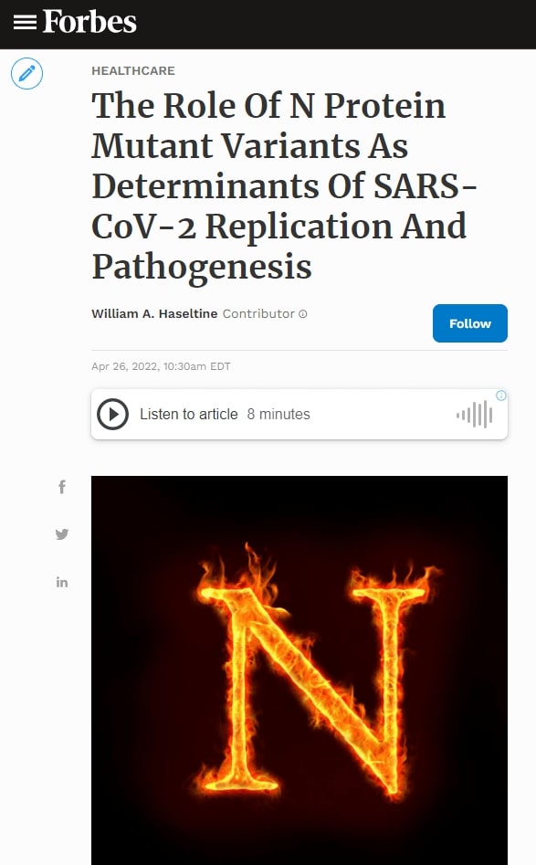 The Role Of N Protein Mutant Variants As Determinants Of SARS-CoV-2 ...